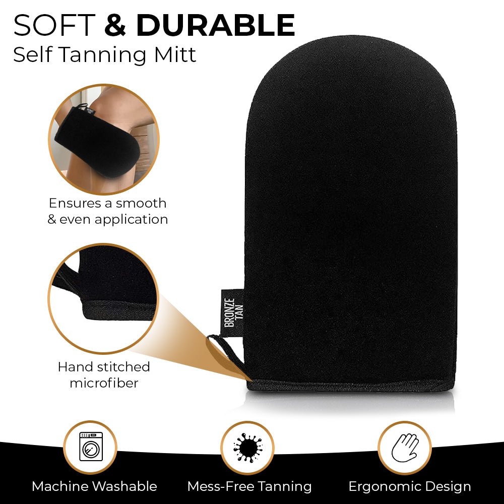 Self Tanning Mitt Applicator | Black | Bronze Tan