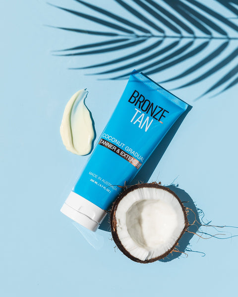 Coconut Gradual Self Tan Extender Lotion | Bronze Tan
