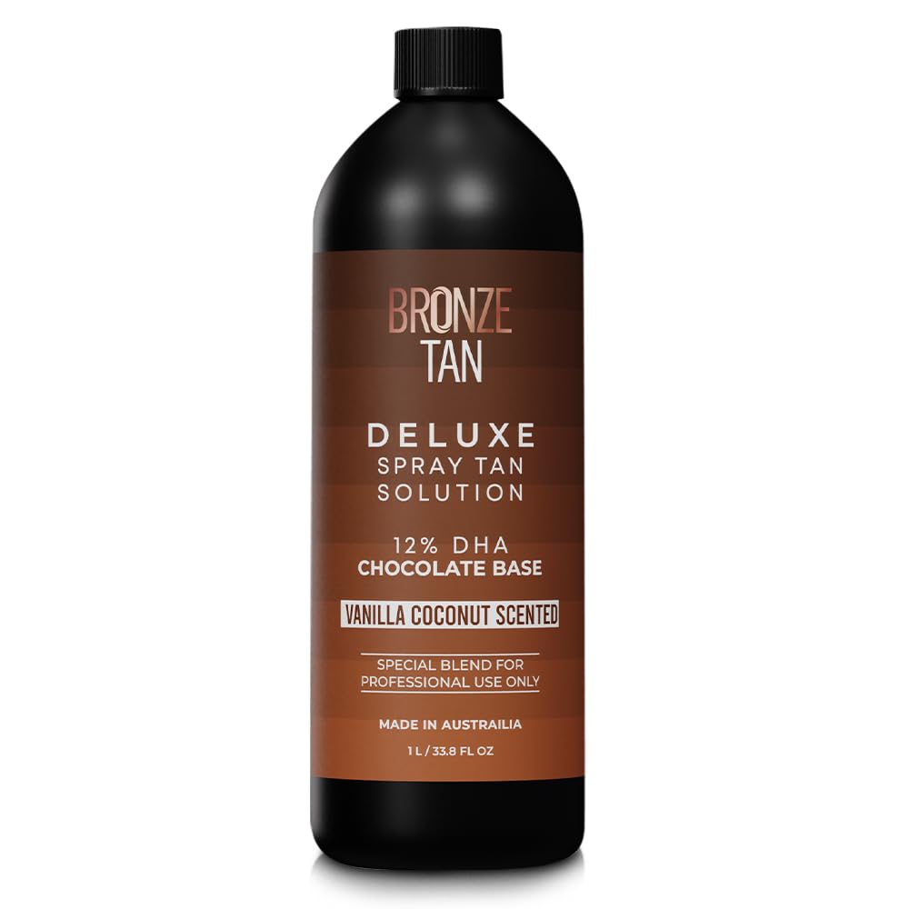 Spray Tan Solution Chocolate Base 12% 1L – Bronze Tan